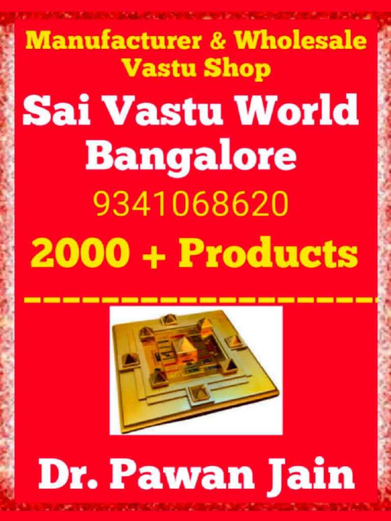 Sai Vastu World Catalogue-2 | PDF