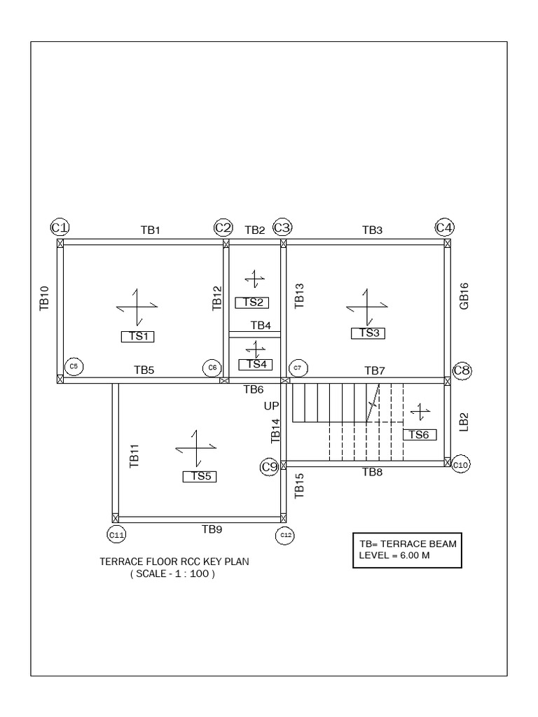 7 Slab Plan Terrace | PDF