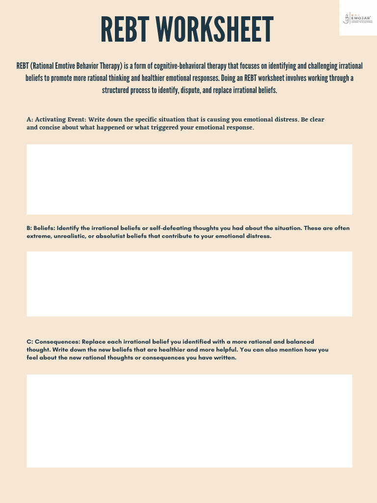 Rebt Worksheet | PDF