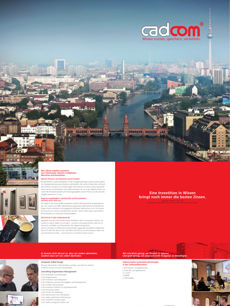 Cadcom Firmenbroschüre | PDF