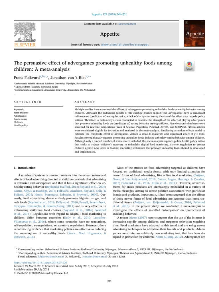 Reading An Academic Journal Article - Text | PDF | Randomized ...