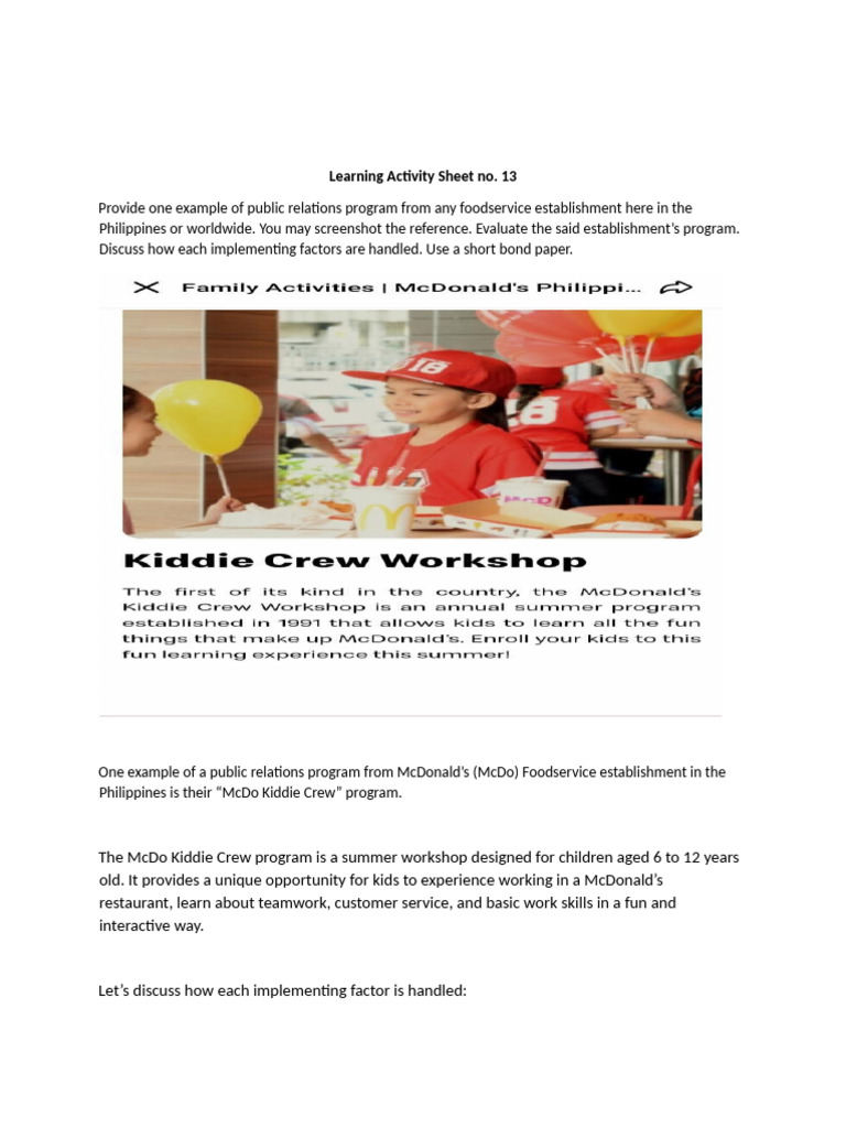 Las No.13 Mhe 7 | PDF