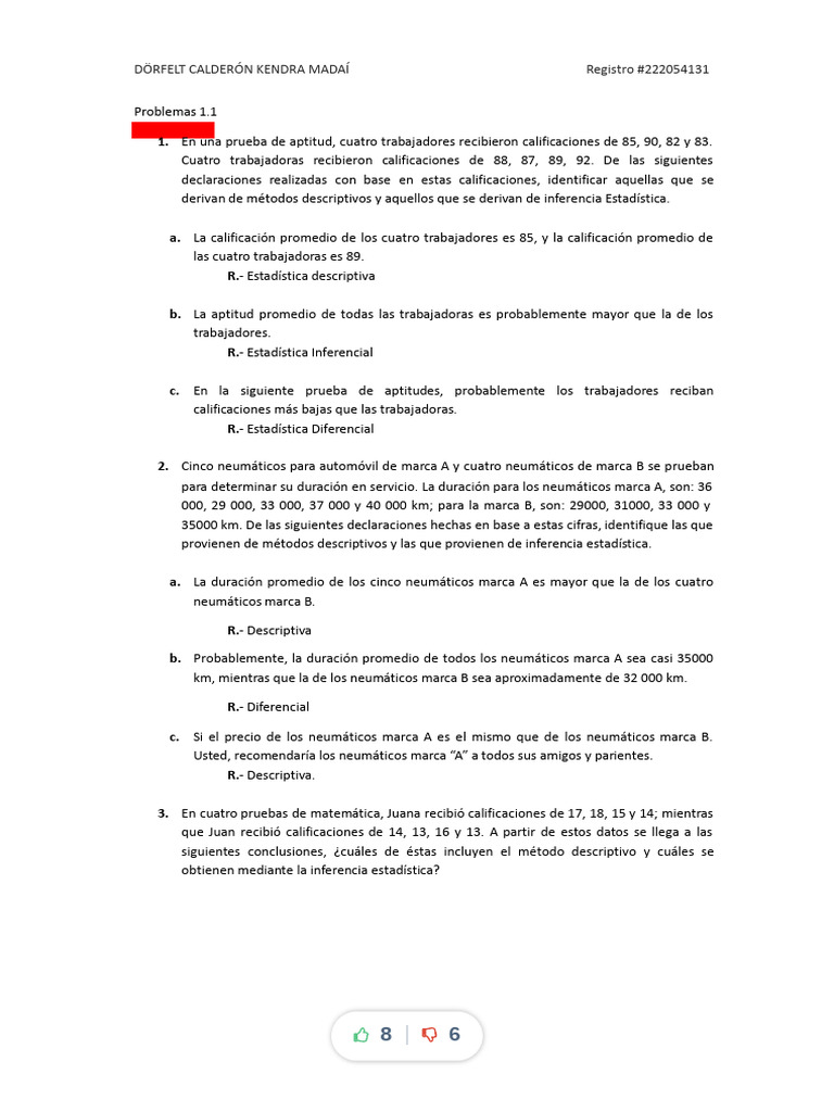 Estadistica I Ejercicios 11 1 4 Texto Copia Compress PDF