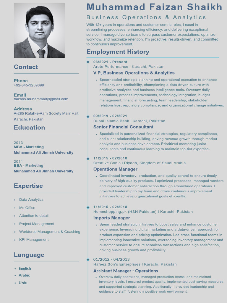 Muhammad Faizan Shaikh_Resume_2024 | PDF