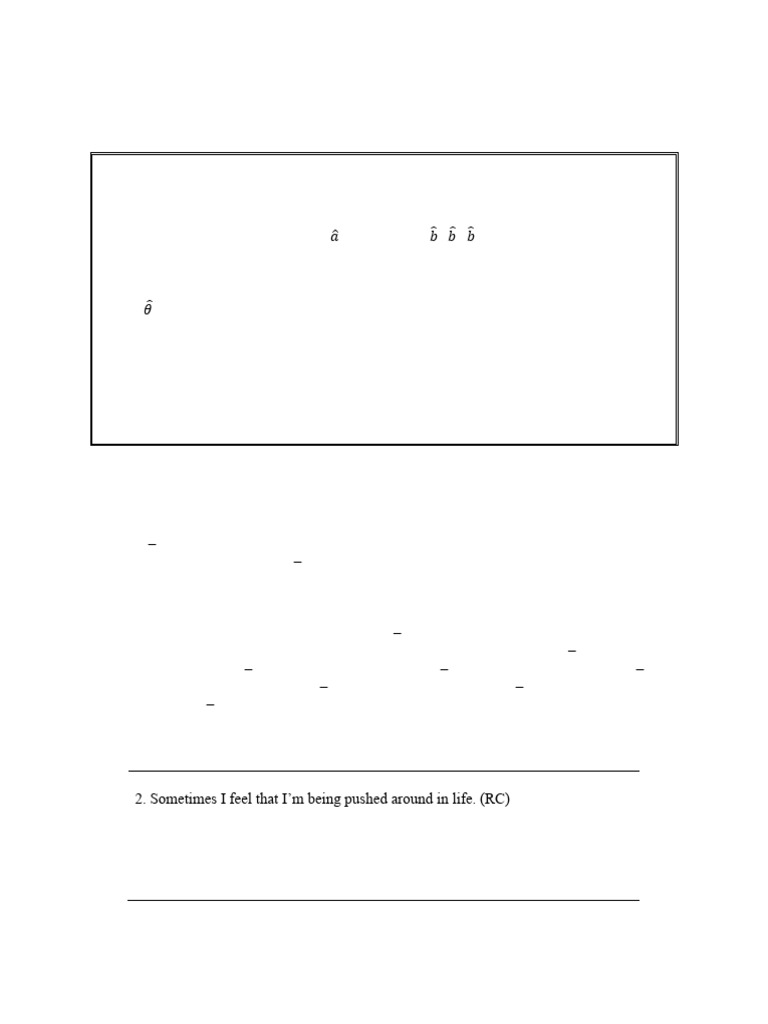 Pearlin Documentation With IRT | PDF