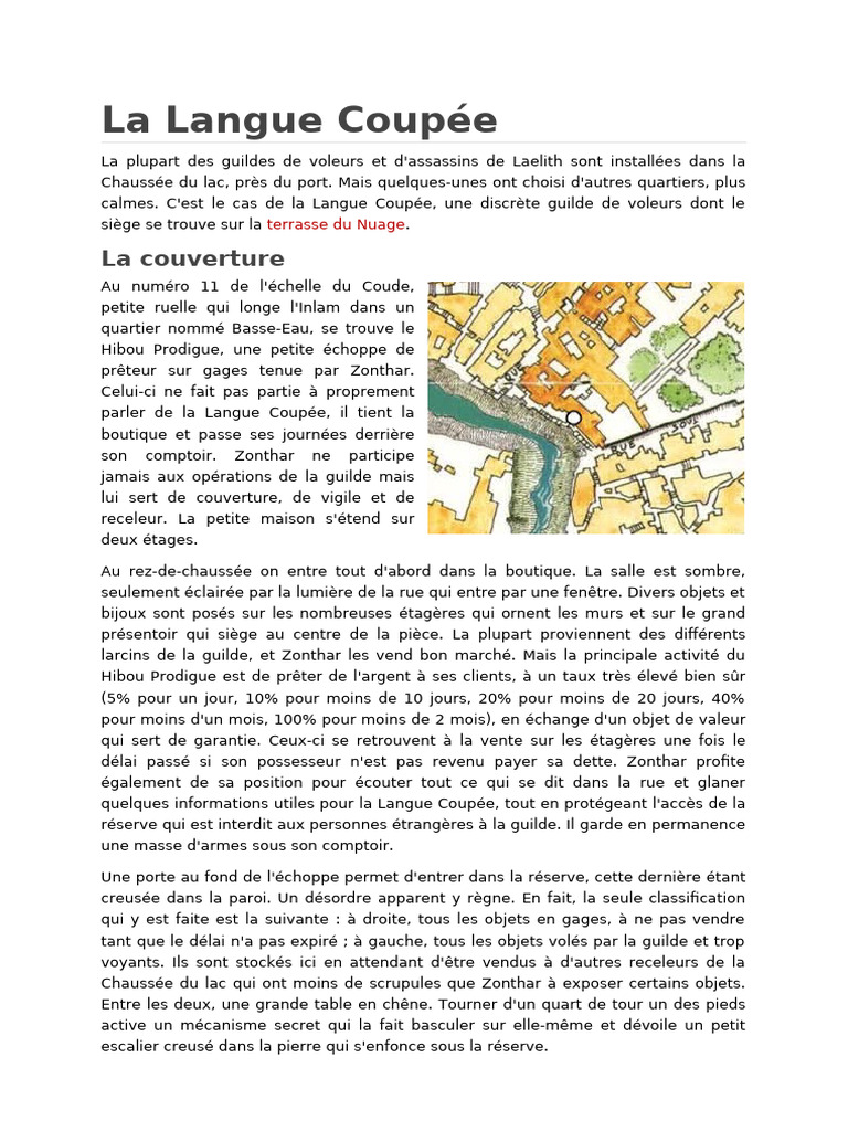 La Langue Coupée | PDF