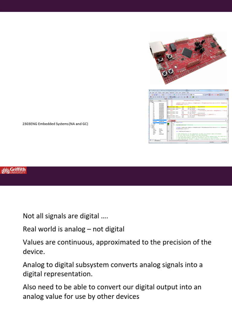Digital To Analog Converter (DAC) : 2303ENG Embedded Systems (NA and GC ...