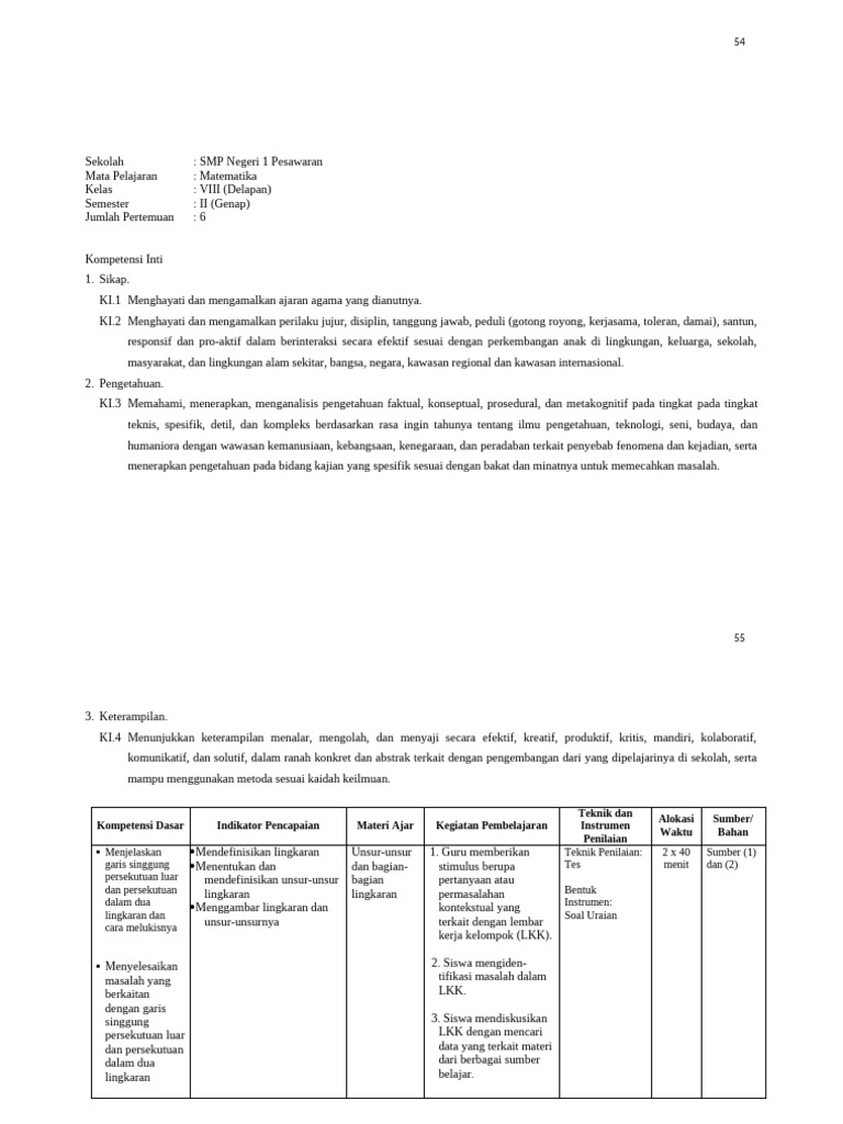 A1 SILABUS Discovery | PDF