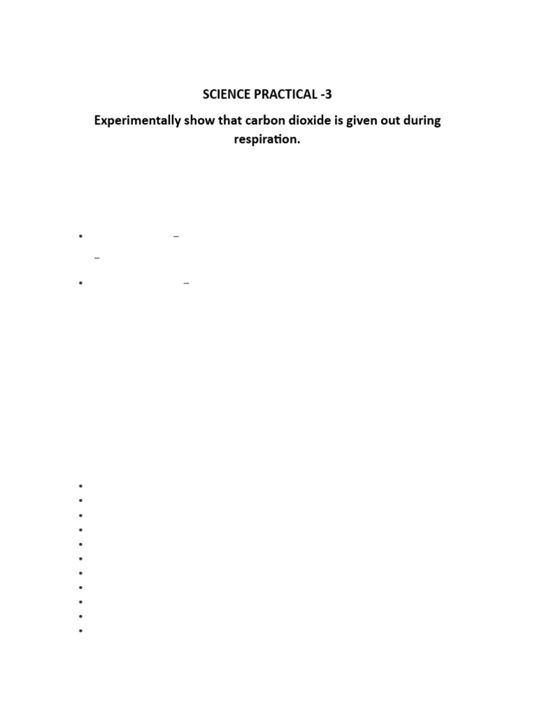 SCIENCE PRACTICAL-3 Reading material & record work | PDF