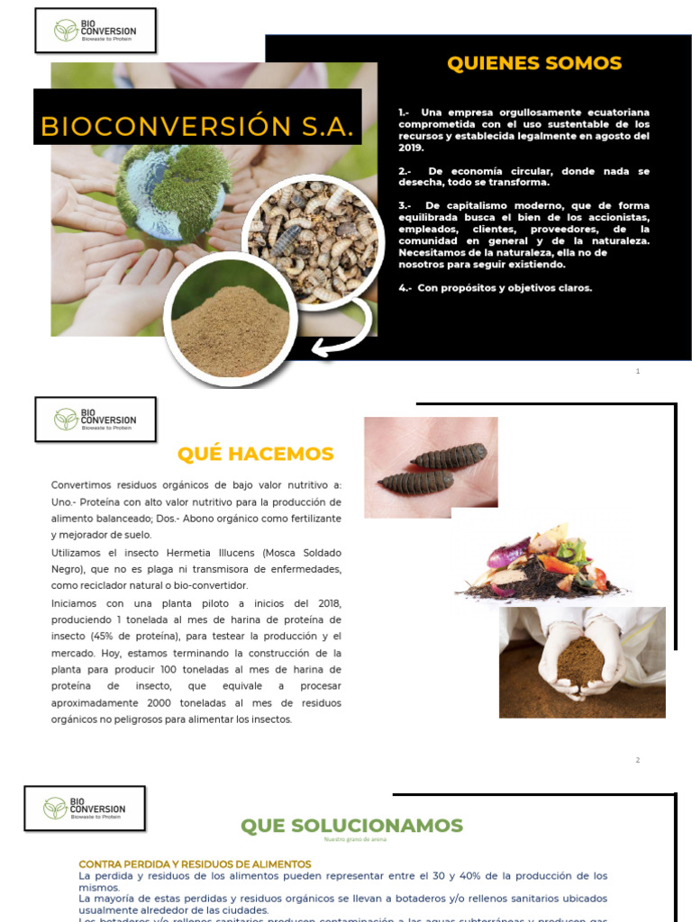 Bioconversion SA | PDF
