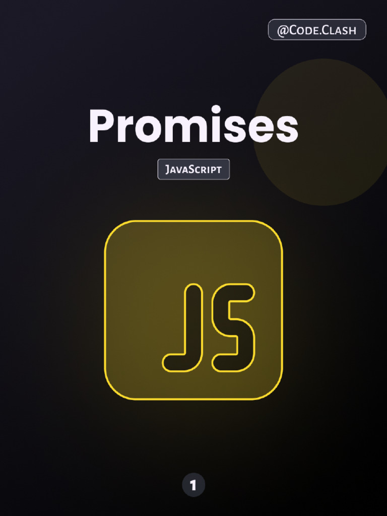 Promises in JavaScript | PDF Promises in JavaScript | PDF