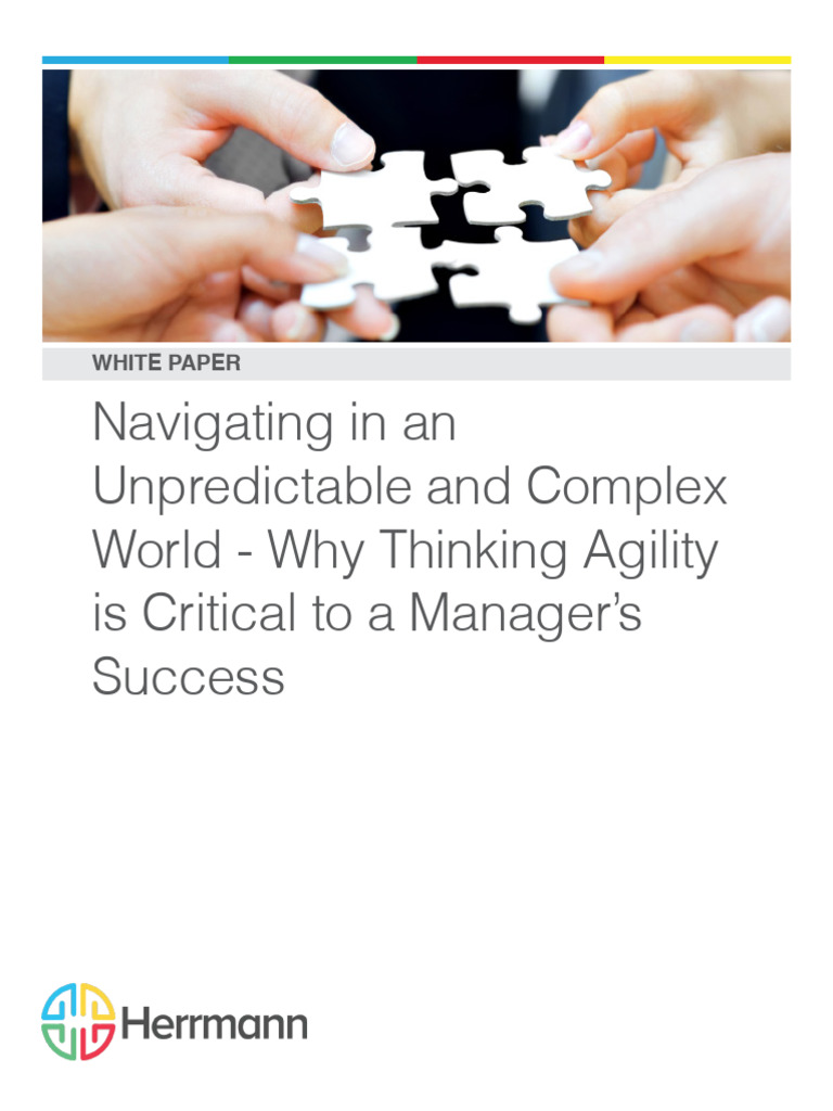 Thinking Agility White Paper US | PDF | Thought | Business