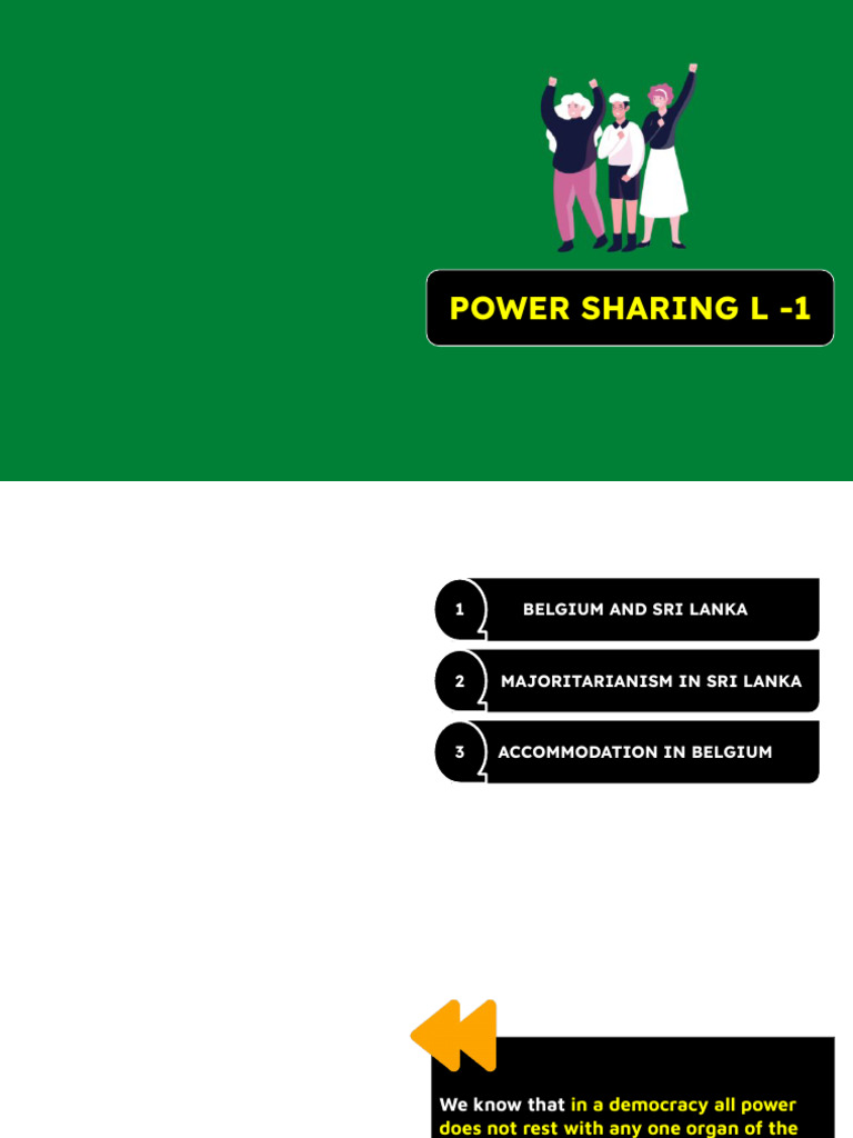 Power Sharing | PDF