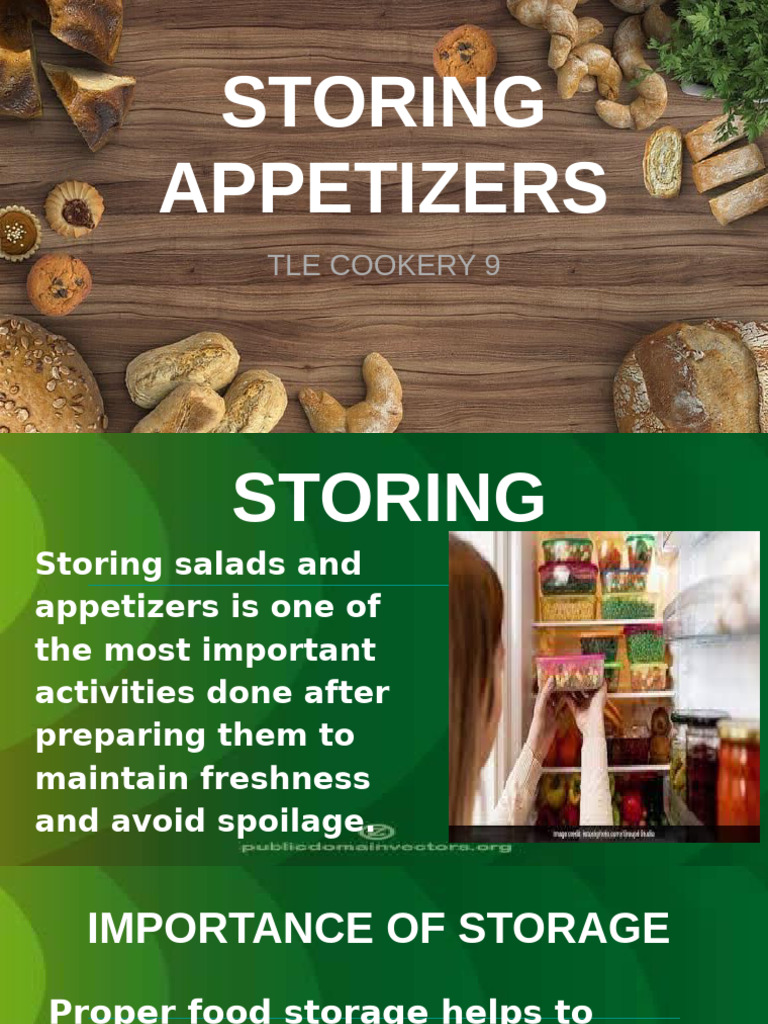 Cookery Storing Techniques 2 2 | PDF