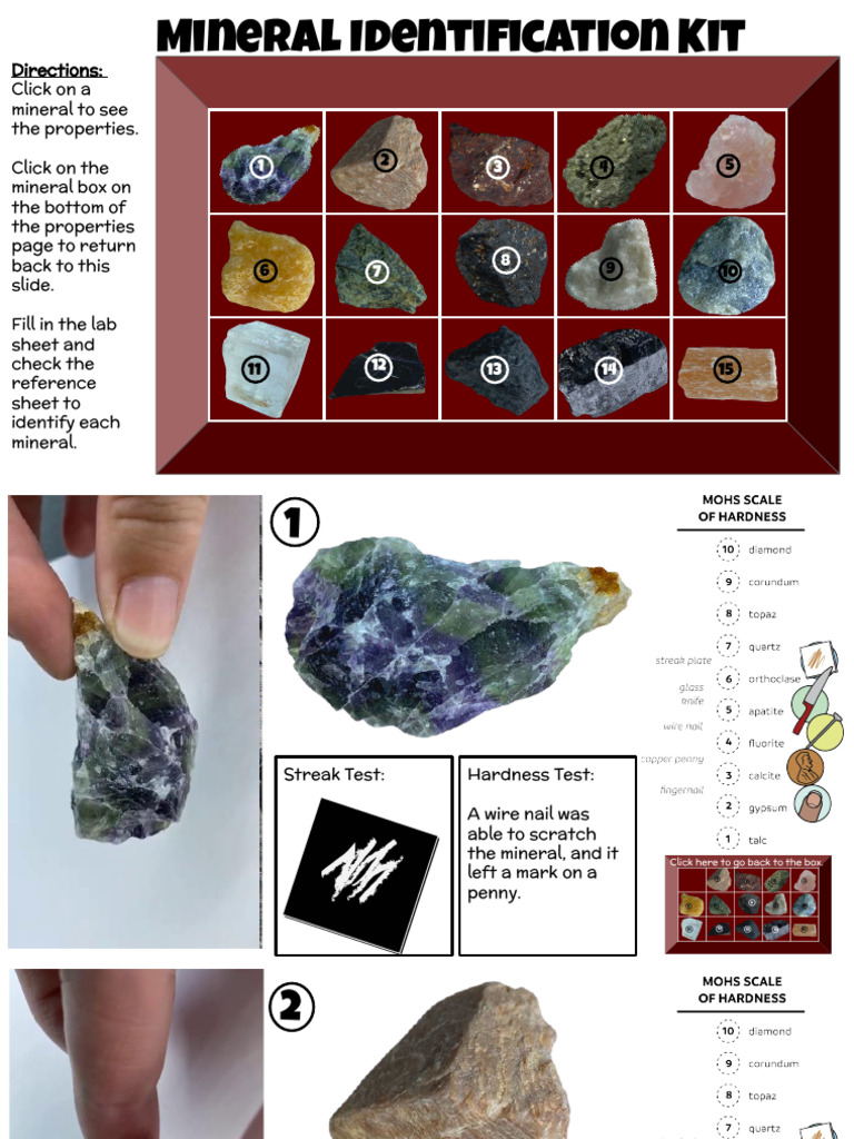 Virtual Mineral Box-TPT | PDF