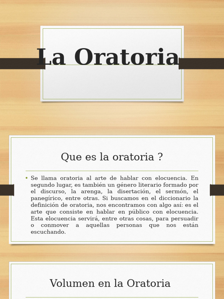 La Oratoria Samantha | PDF