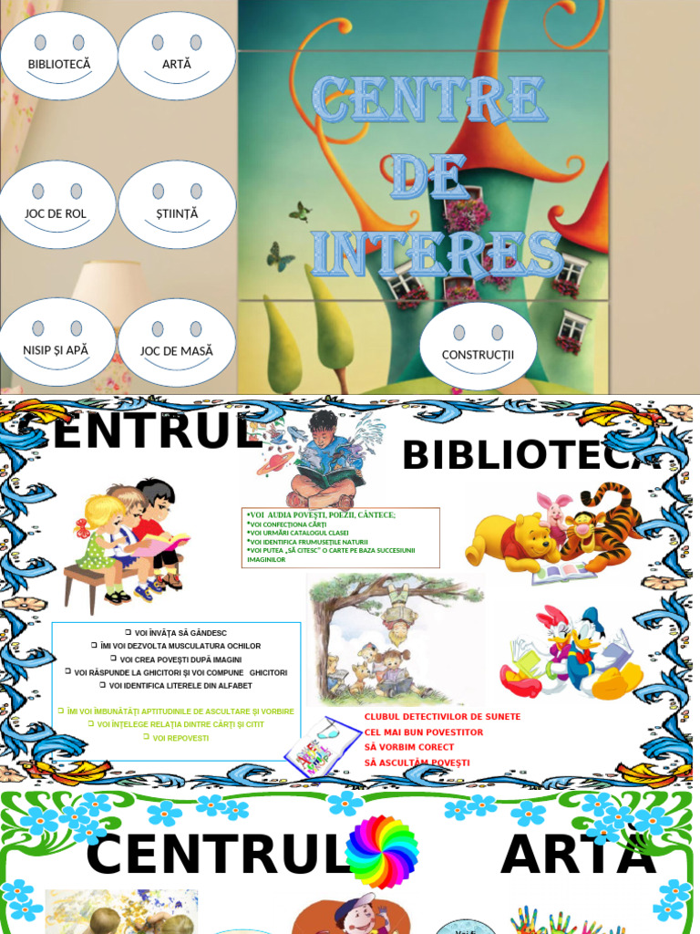 Centre de Interes Cu Reguli | PDF