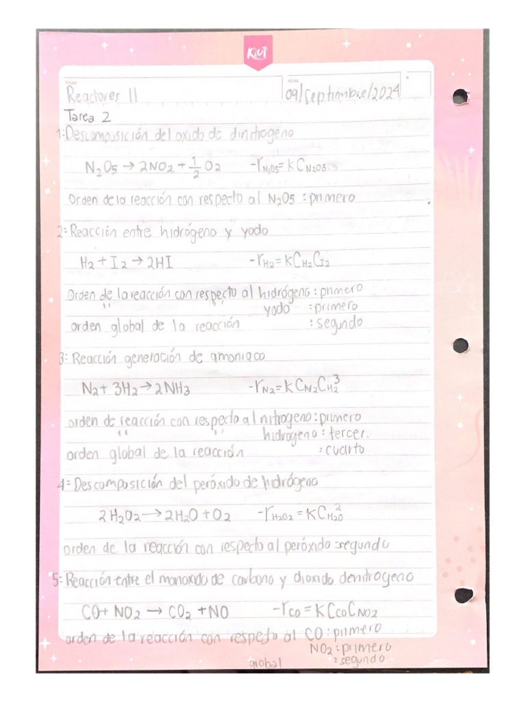 Tarea 2_Reactores | PDF