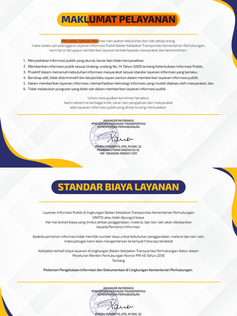 20230713134122.maklumat Dan Standar Biaya Layanan - BKT | PDF