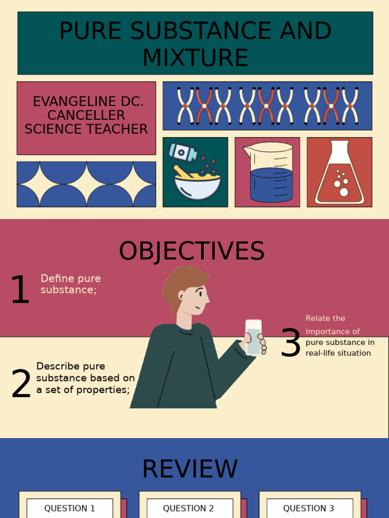 Pure Substance and Mixture | PDF | Mixture | Self-Improvement