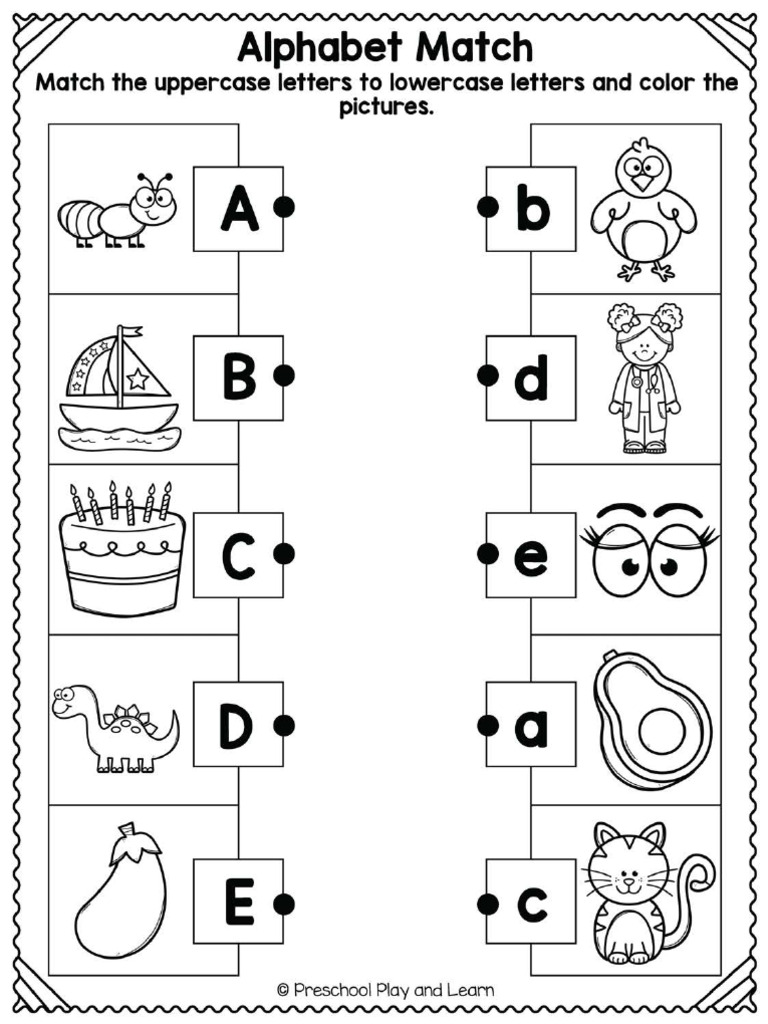 Worksheet 1_Capital & Simple Letters | PDF