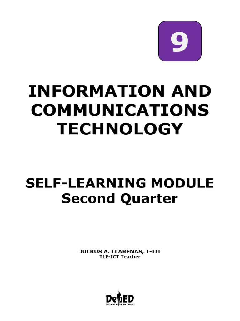 2nd Quarter LAS for ICT 9 | PDF