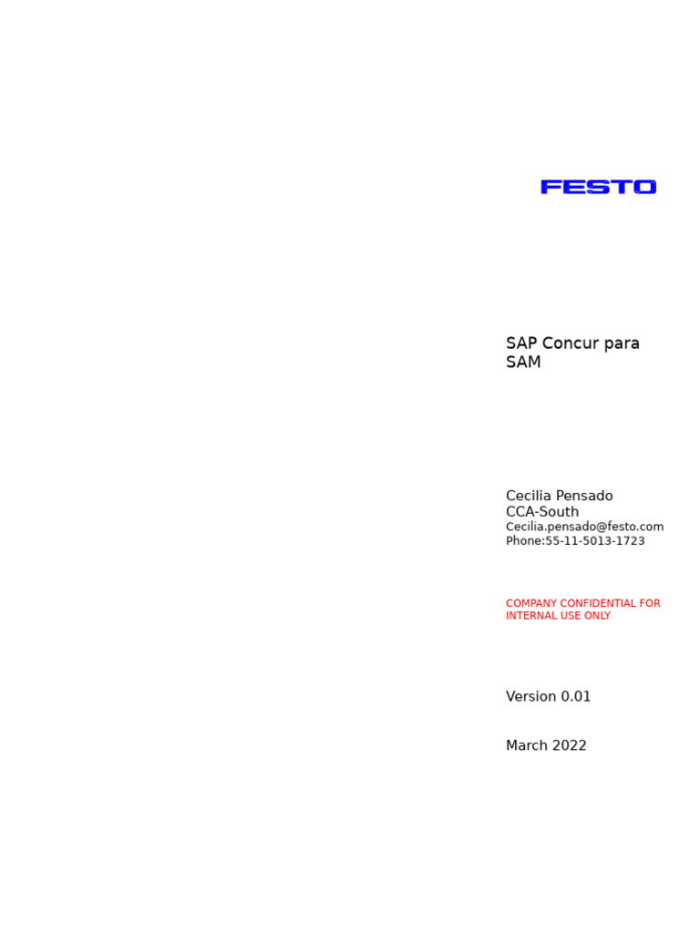 SAP Concur - Manual-Empleado | PDF