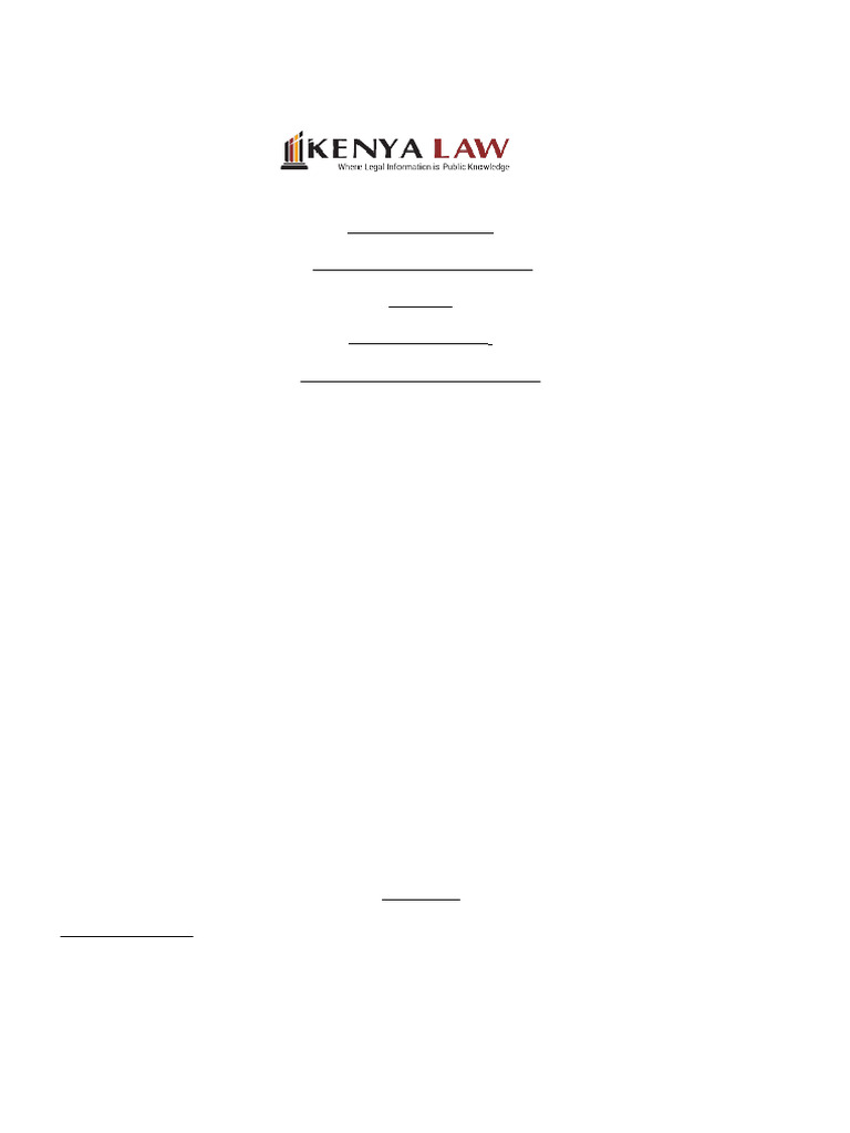 Judicial Review E002 of 2021 | PDF