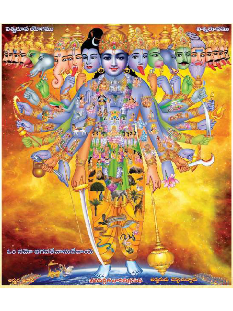 Om Namo Bagavathe Vasudevaya - Viswaroopam | PDF