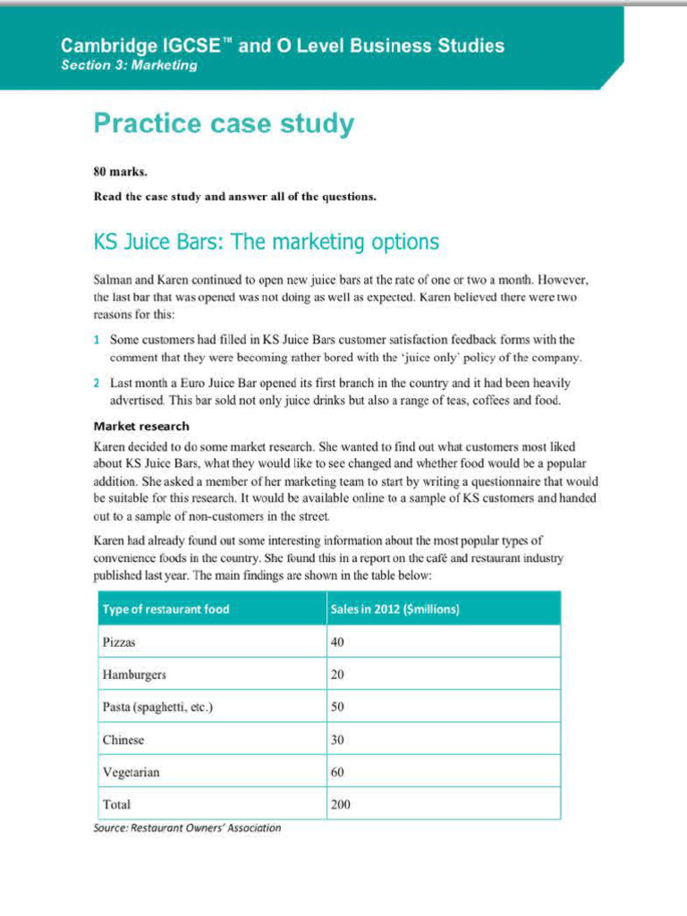 BST Case Study On Ks Case Study | PDF