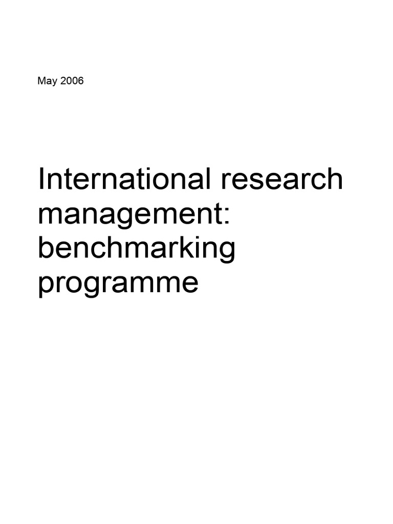 International Research Management | PDF | Evaluation | University