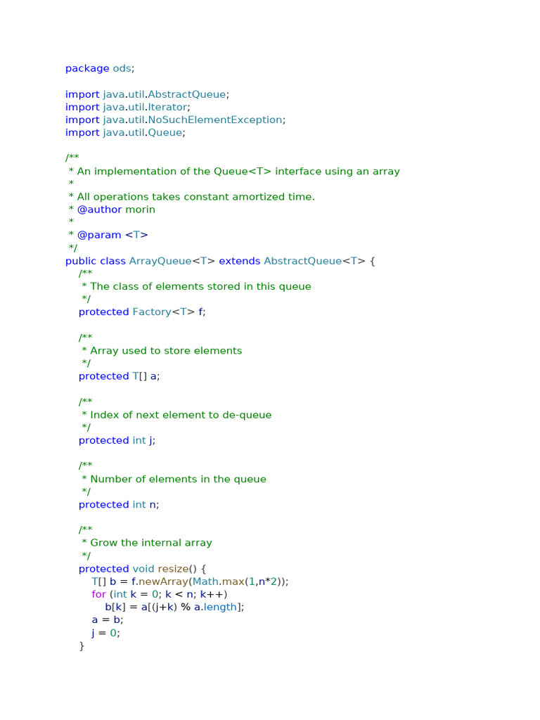 Array Queue | PDF Array Queue | PDF