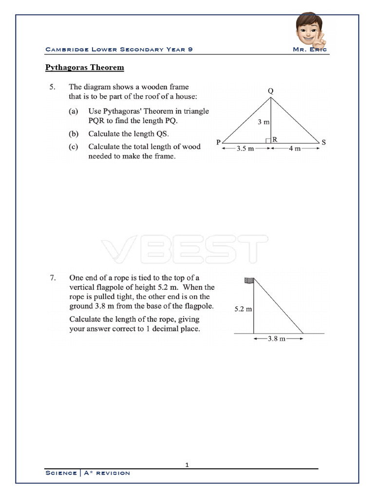 Year 9 Science A* Revision Guide | PDF | Area | Geometry