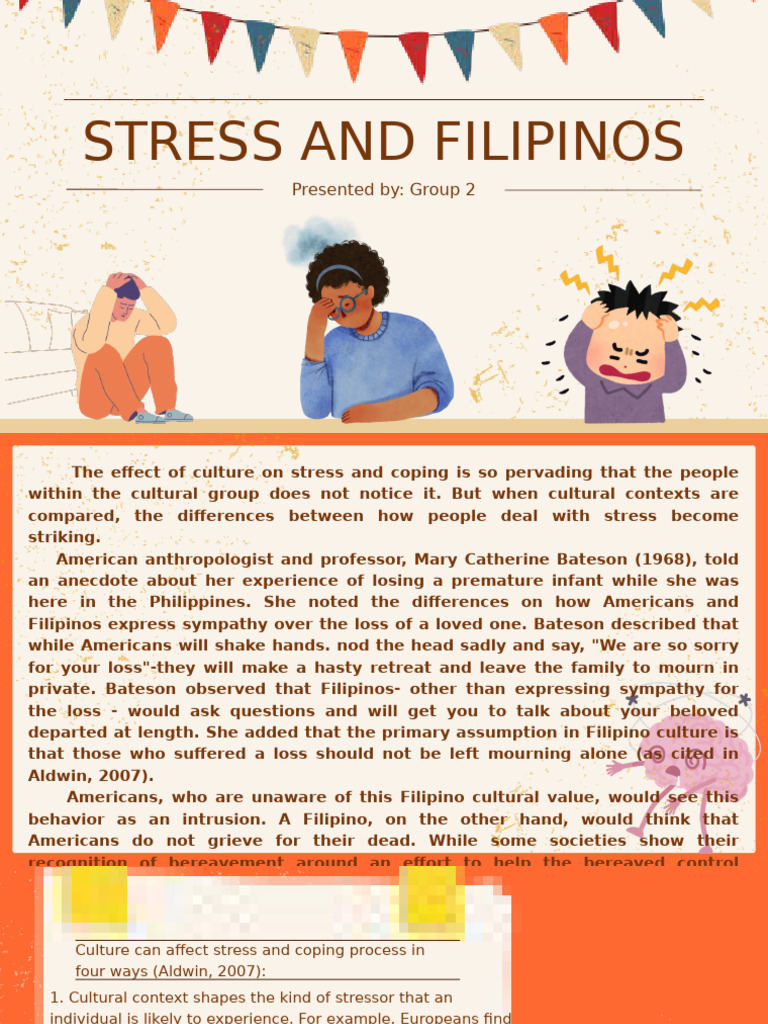 Stress and Filipinos | PDF