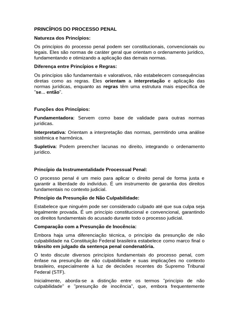 Processo Penal | PDF