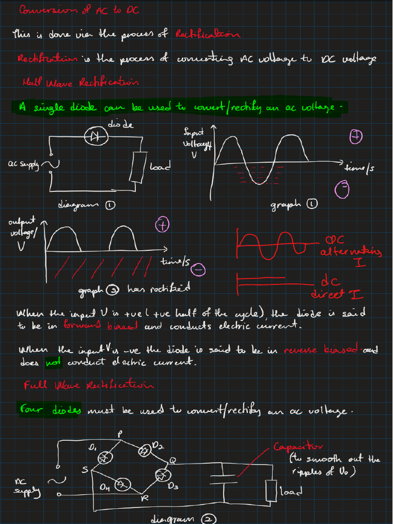 Conversion ac to dc and logic gates pdf | PDF