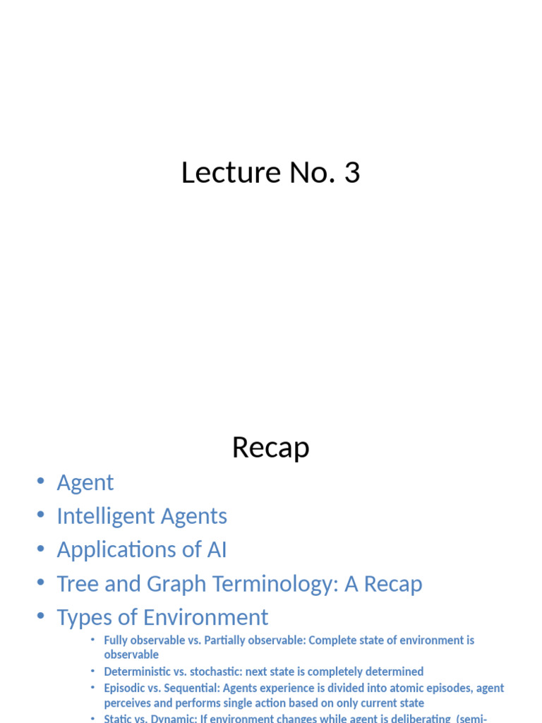 AI-Lec3 State Search Space-Graph Theory | PDF
