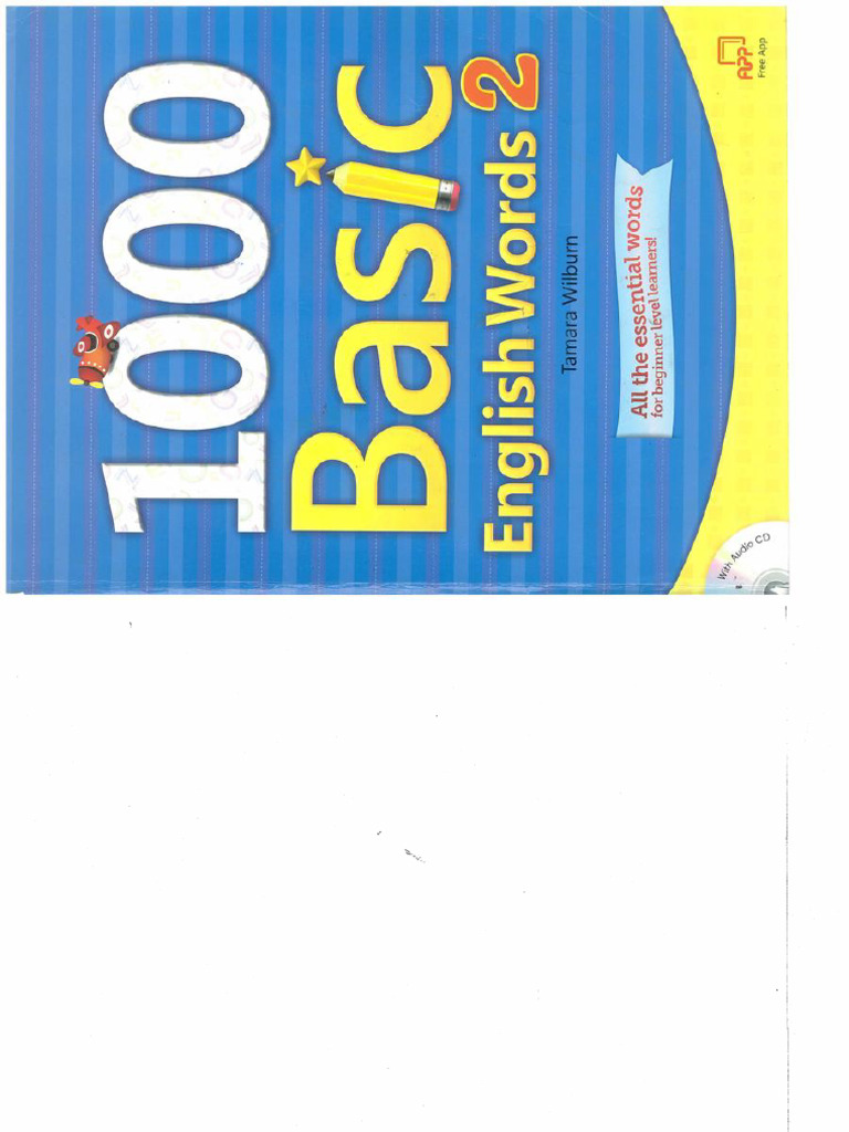 Pdfcoffee.com 1000 Basic Eng Words 2 | PDF