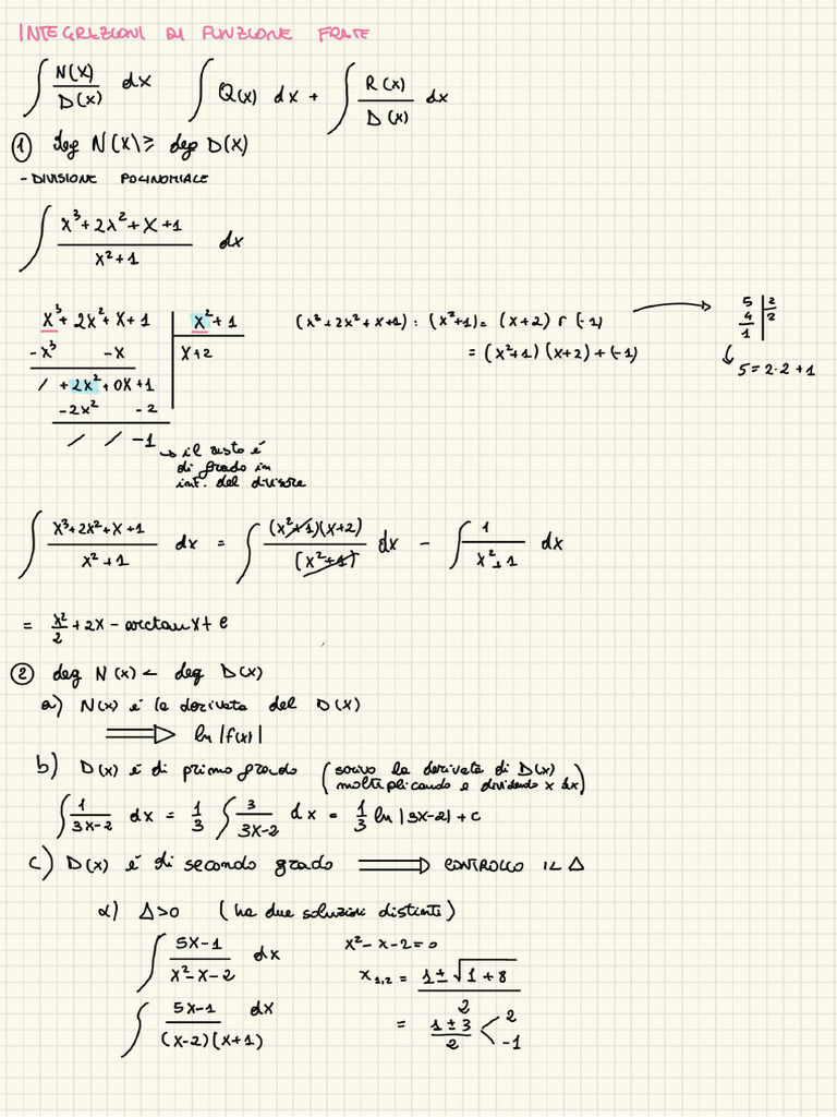 Teoria Integrali | PDF