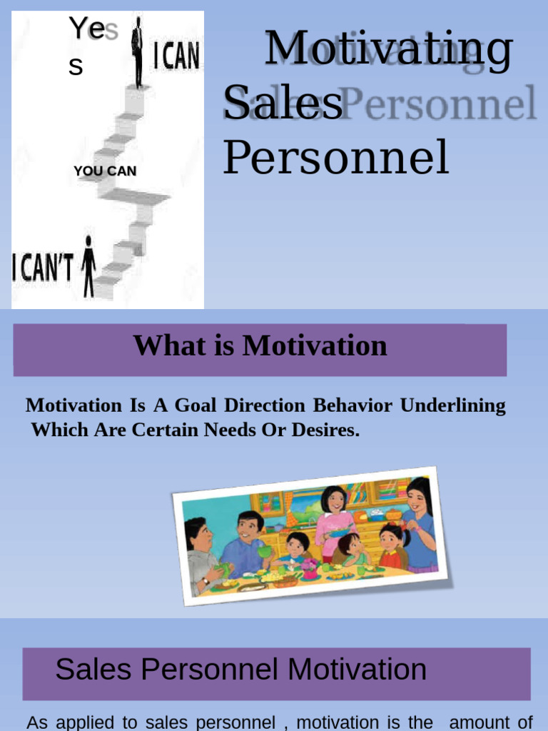 Sales Motivation | PDF