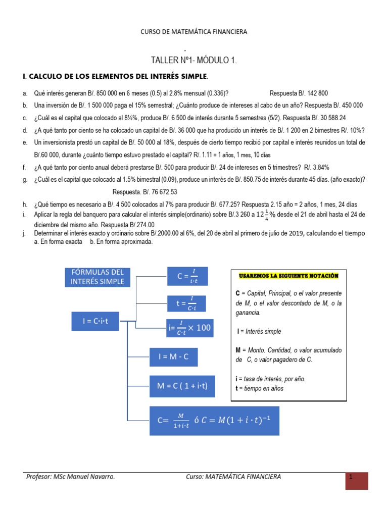 Asignación Nº1-Elem - Int.Simple Módulo CORREGIDA | PDF