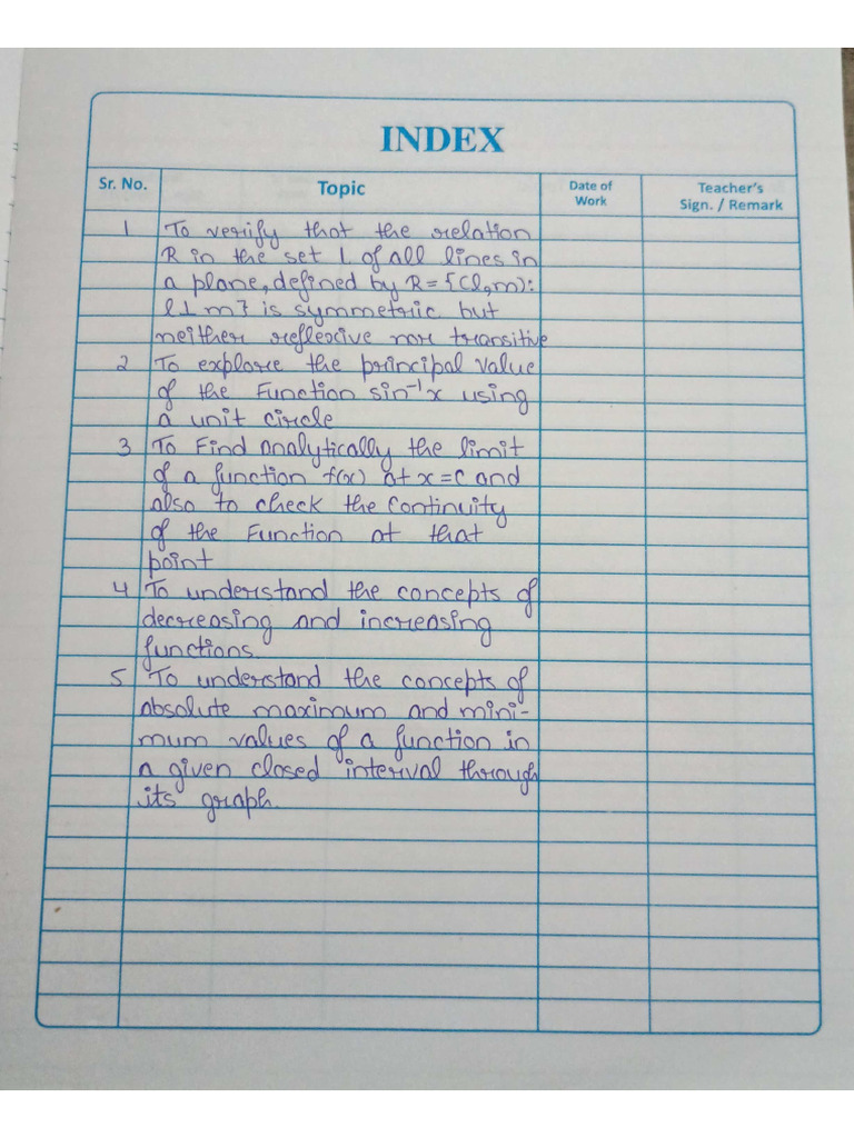 Maths Activity Term - 1 | PDF