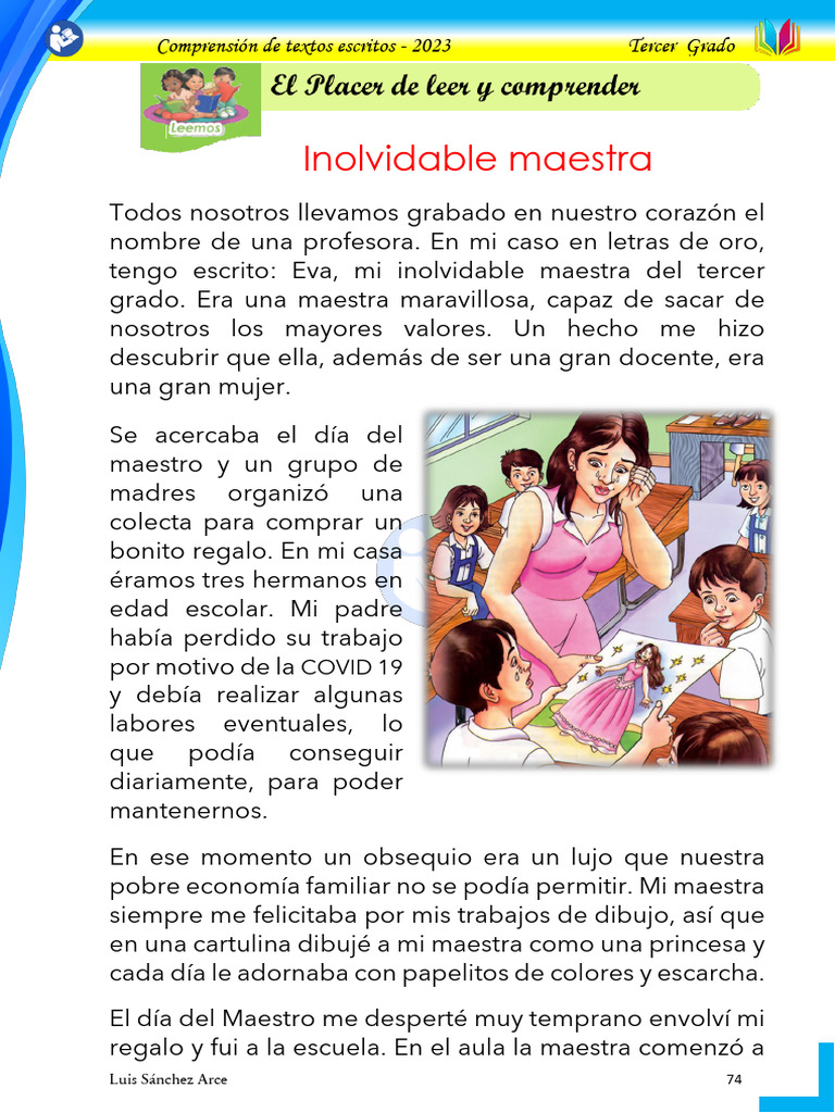 12 Inolvidable Maestra Desbloqueado | PDF