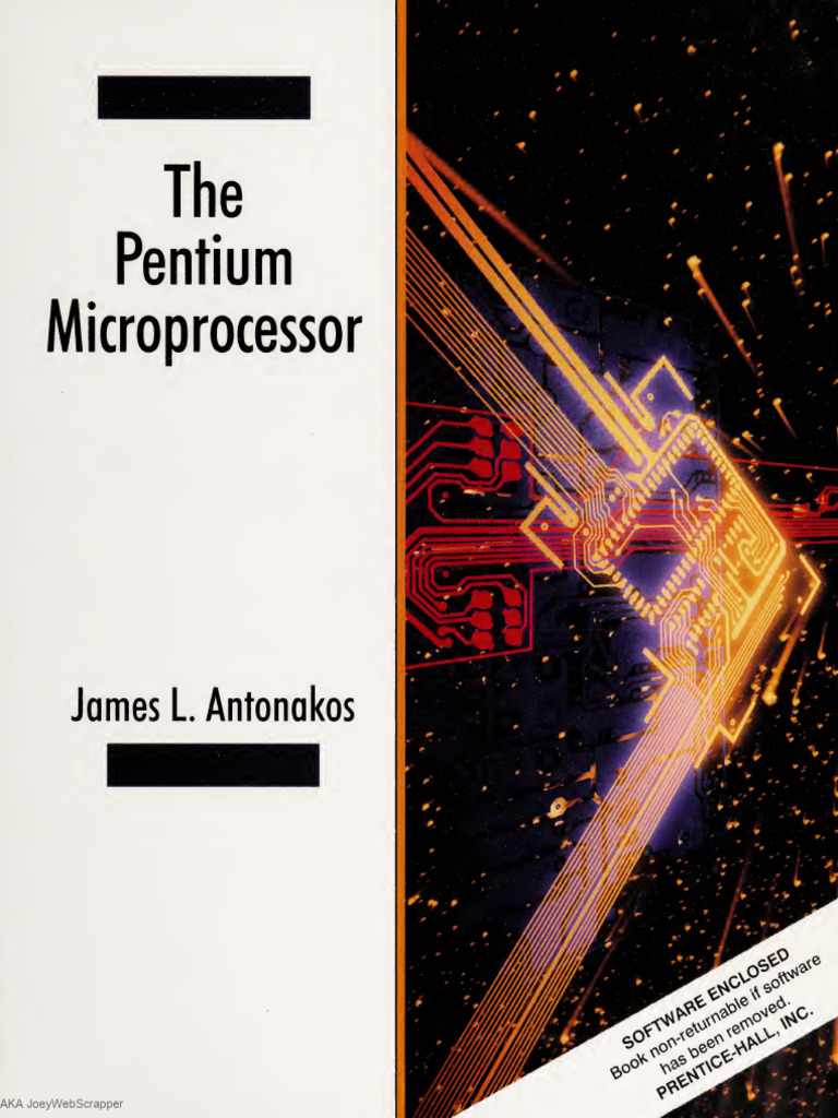 Book James Antonakos - The Pentium Microprocessor | PDF