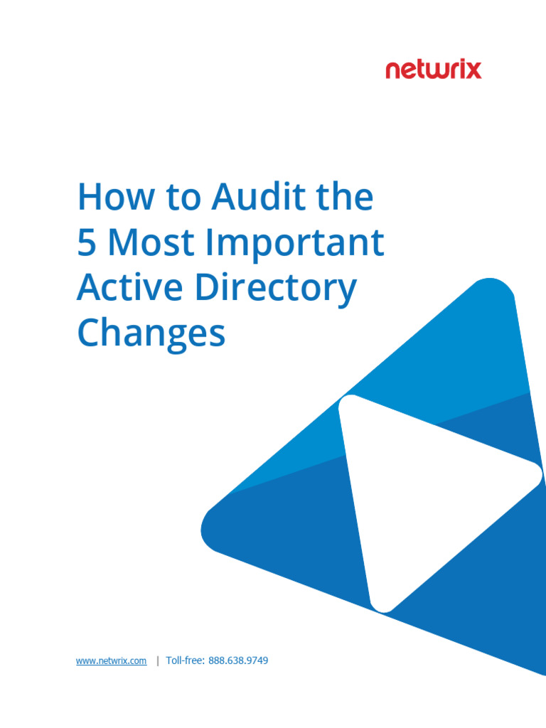 How To Audit The 5 Most Important Ad Changes | PDF
