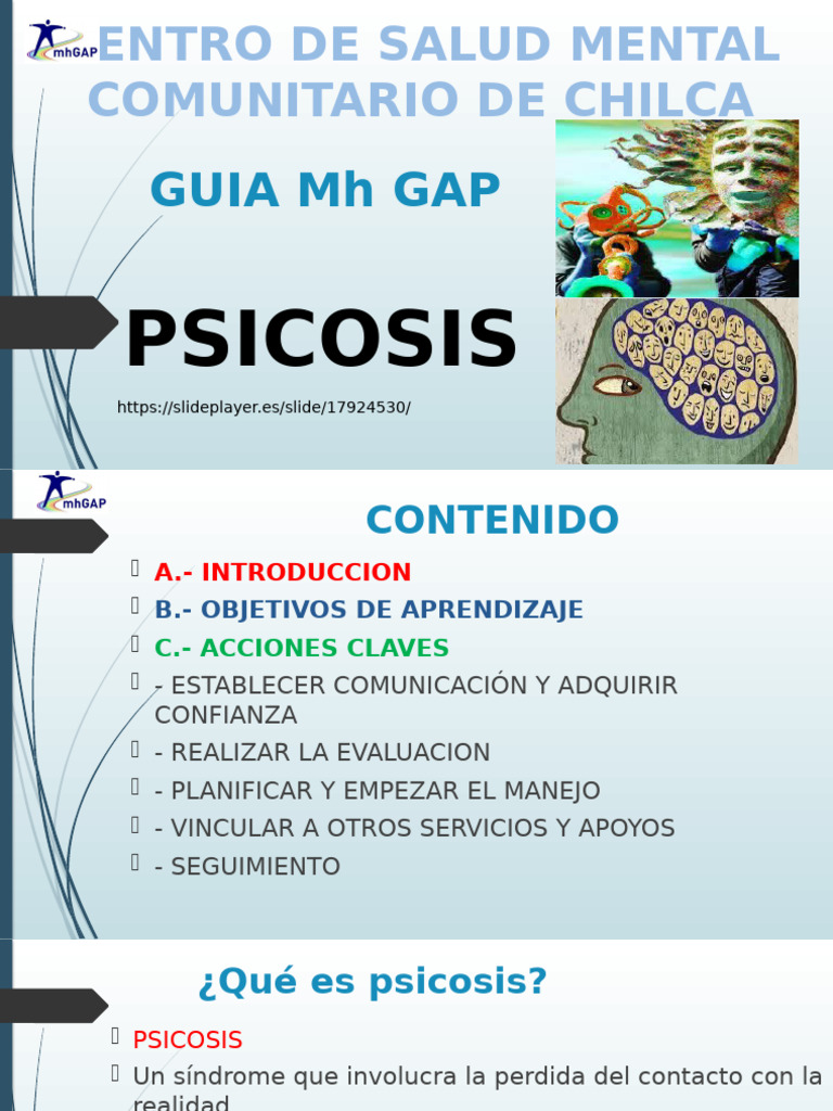MH GAP PSICOSIS | PDF