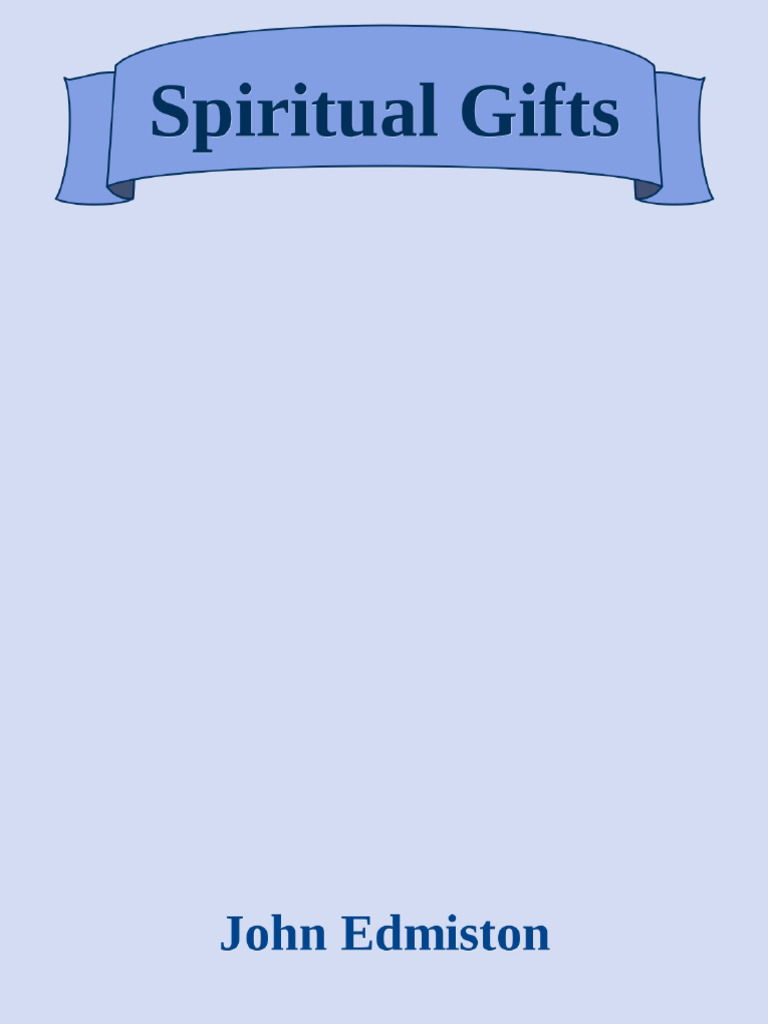 Spiritual Gifts Pdf