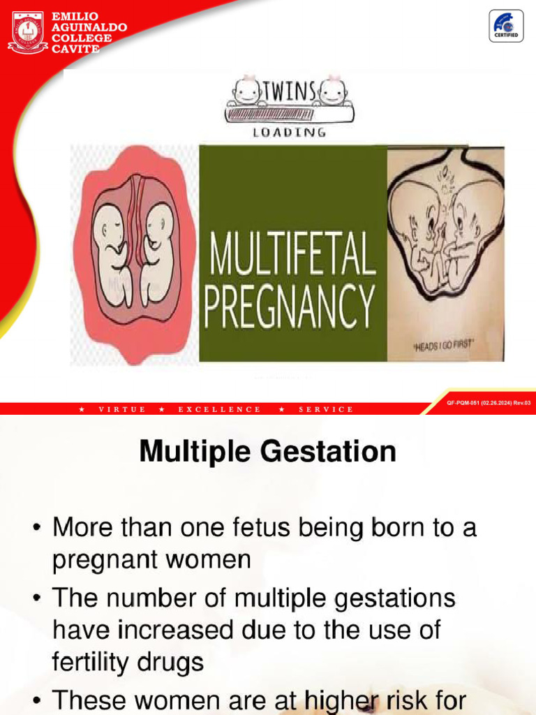 Multiple Pregnancy Eac | PDF