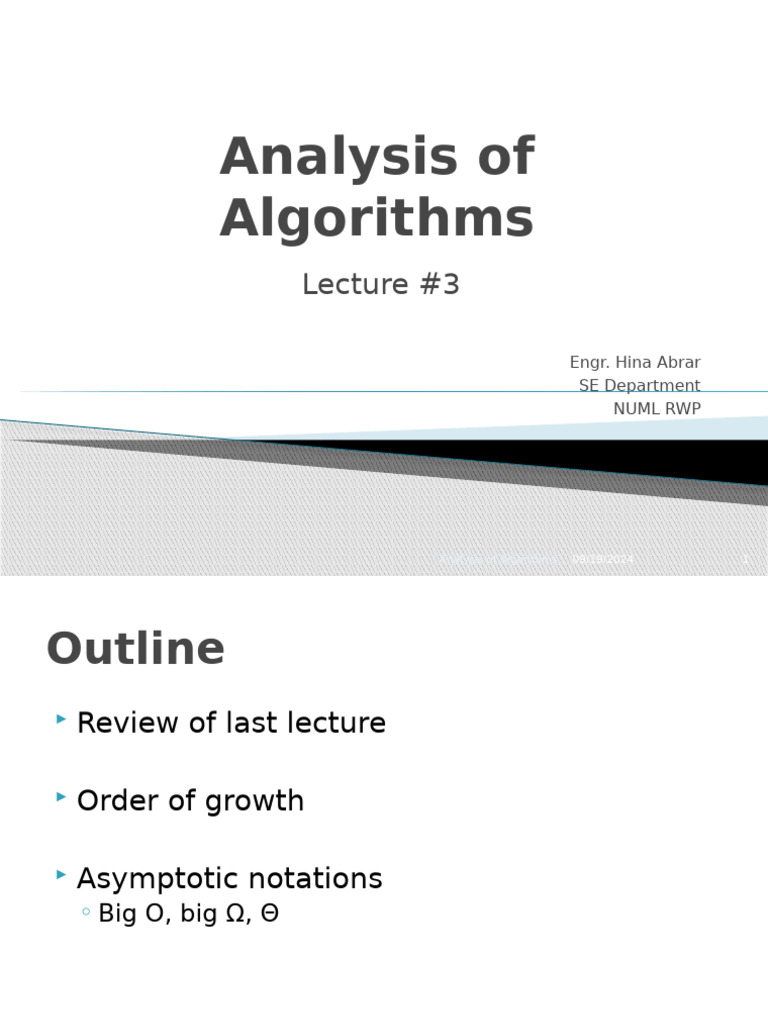 Lecture 3 (1) | PDF
