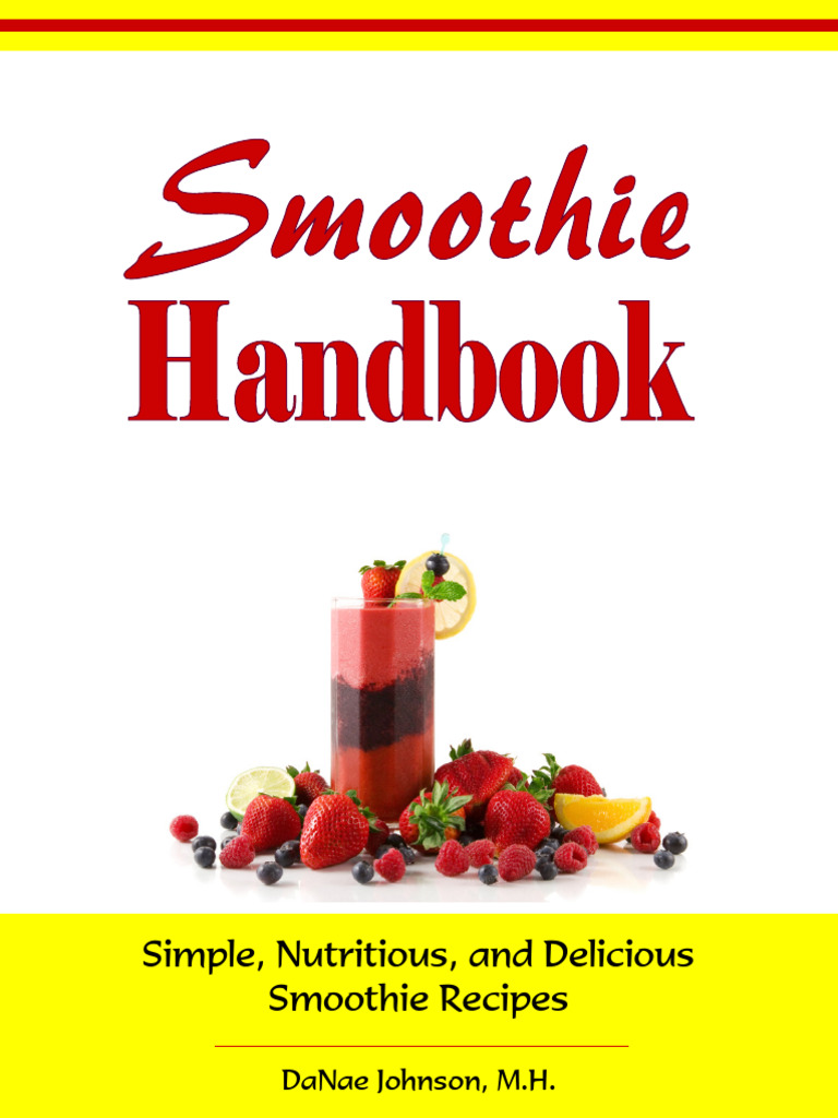 Smoothie Handbook | PDF